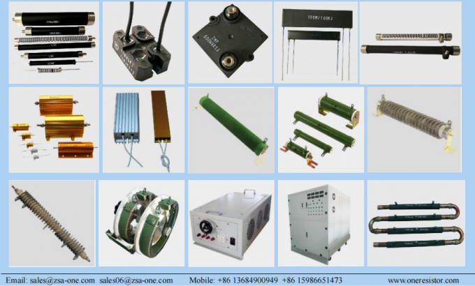 Thick Film DC 10KV DC 80KV High Voltage Resistor With Low TC