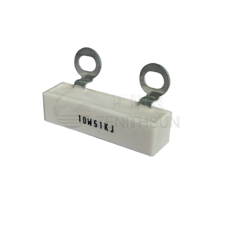 Ceramic Cement Wire Wound Resistor Pre Charge For Voltage Equalizing