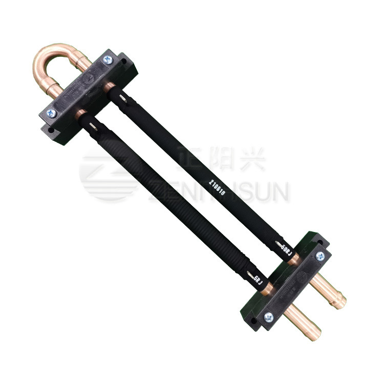 3KW Tube Copper Water Cooled Resistor Wire Wound With Mounting Bracket