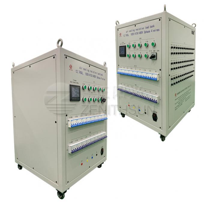 Adjustable Resistive Load Bank 100kW 415Vac Triphase For Generator Testing