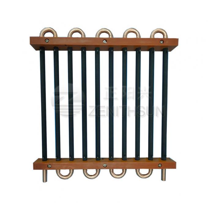 3KW Tube Copper Water Cooled Resistor Wire Wound With Mounting Bracket